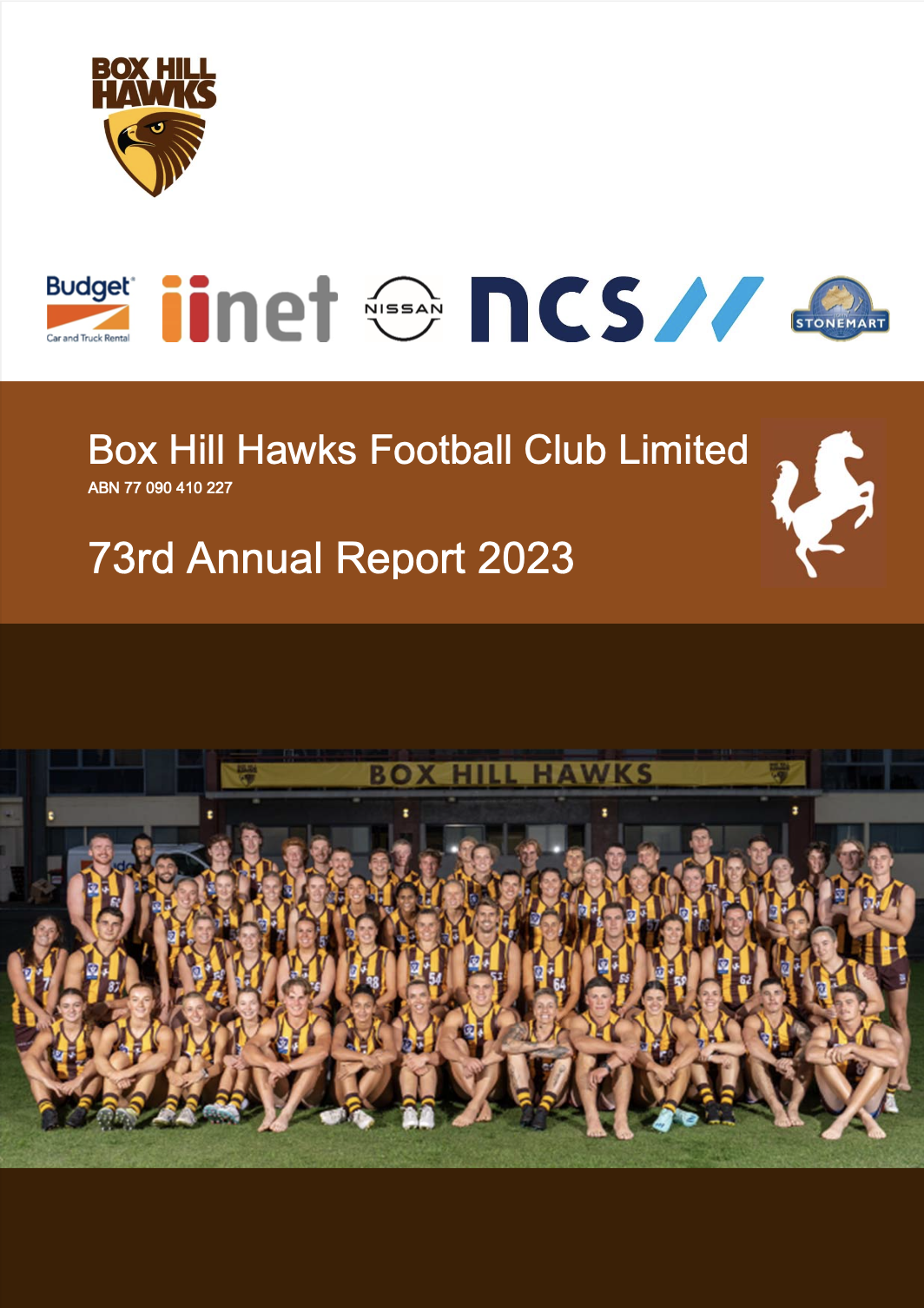 2023 Annual Report - Box Hill Hawks